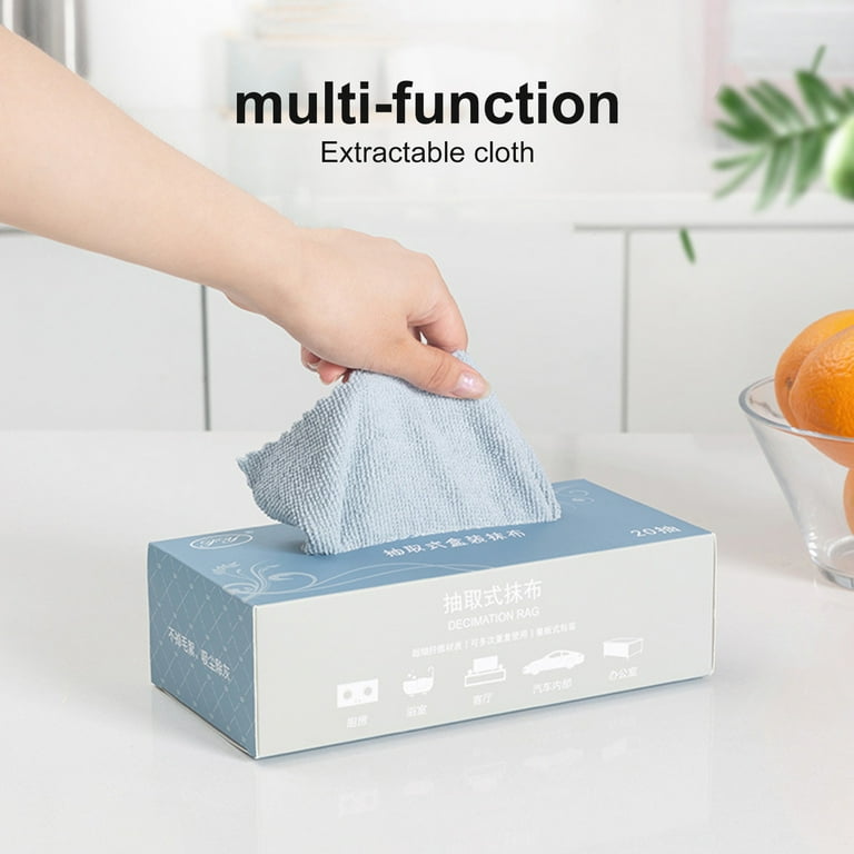 Reusable Microfiber Cleaning Cloths Box(20 Pieces) – Vastify